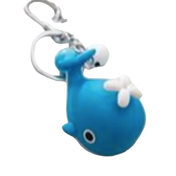Accessories | New Blue Whale Keychain Bundle 6 Key Chains In Total ...